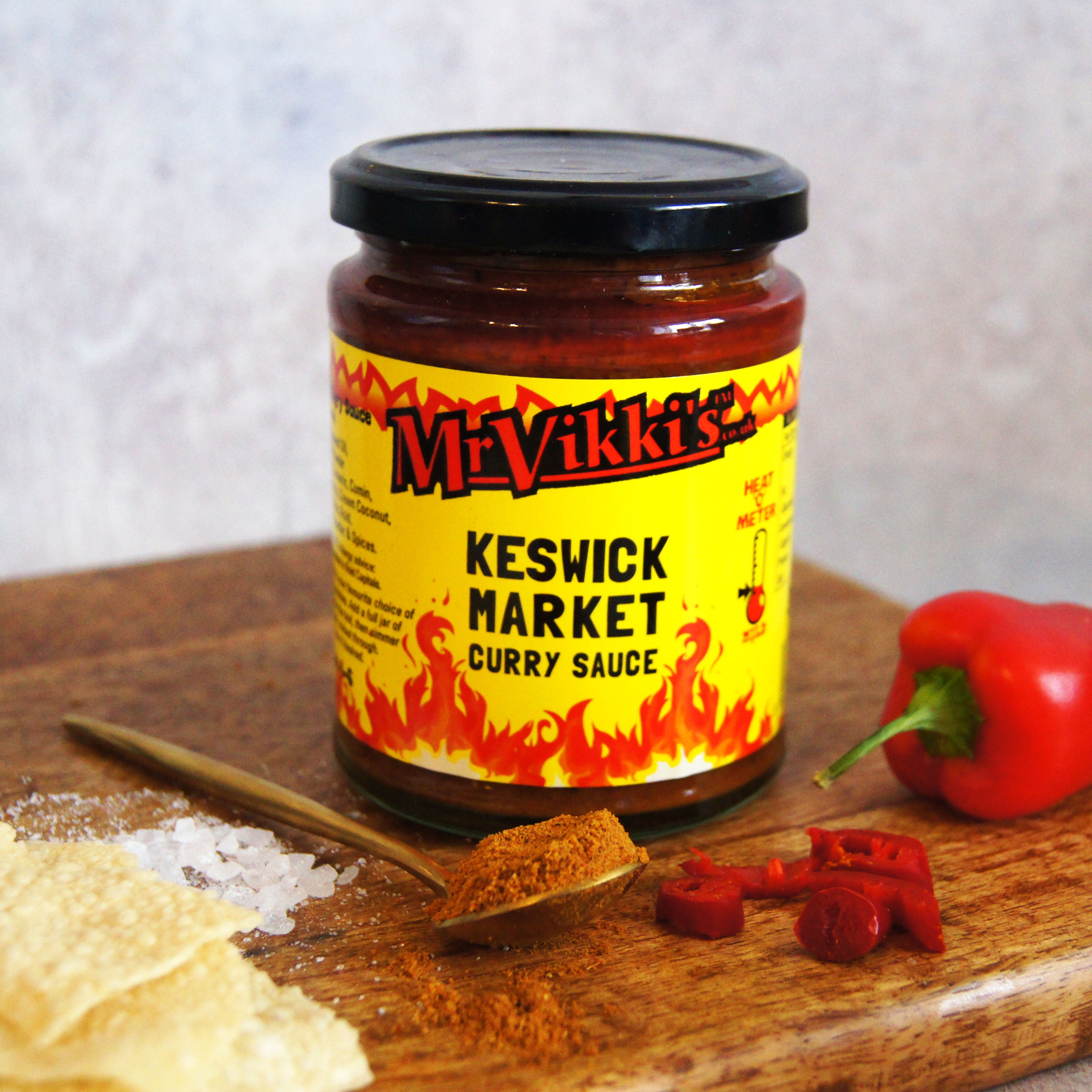 Mr Vikki's Keswick Market Curry Sauce 315g – Love the Lakes